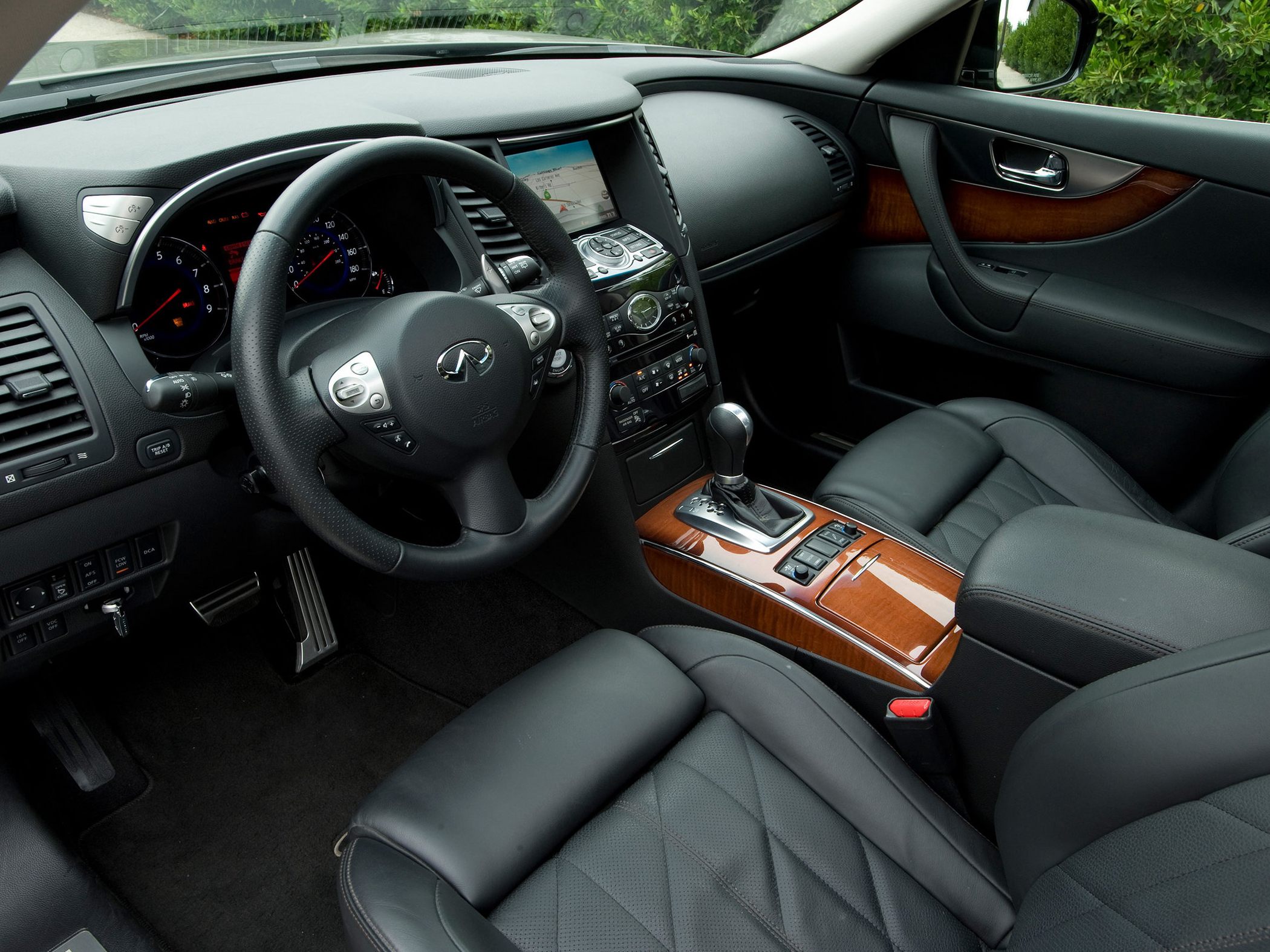 Infiniti FX technical specifications and fuel economy
